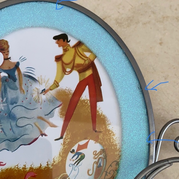 Disney | Accessories | Disney Store Cinderella Frame | Poshmark
